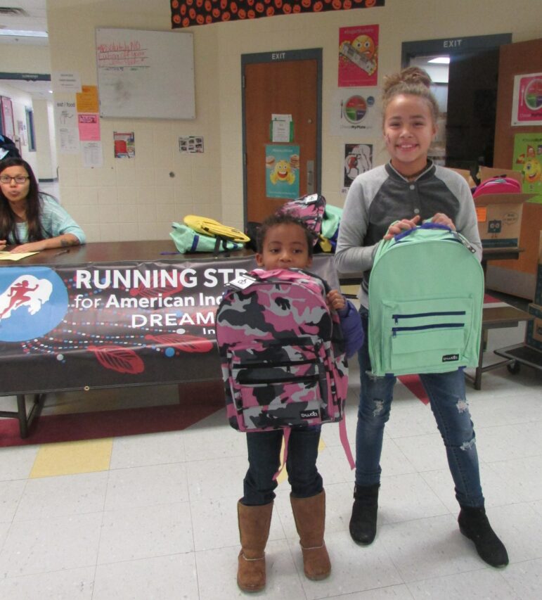 Back Packs for Rosebud Sioux Tribe Students - Indian Youth