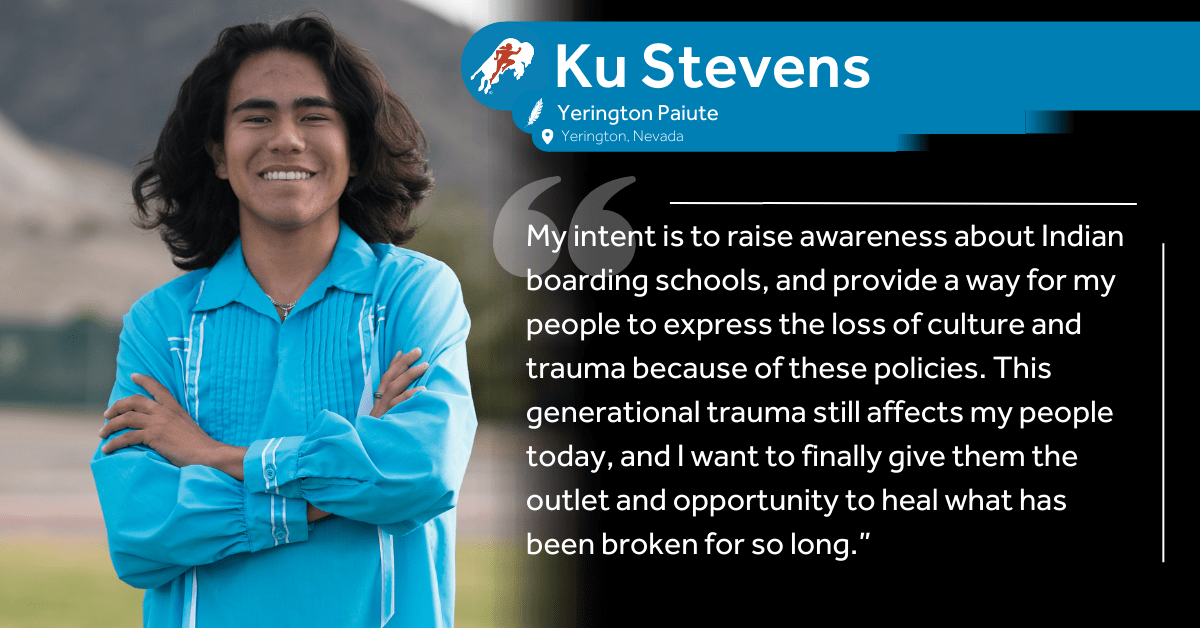 2022 Running Strong for American Indian Youth® Dreamstarter Ku Stevens ...